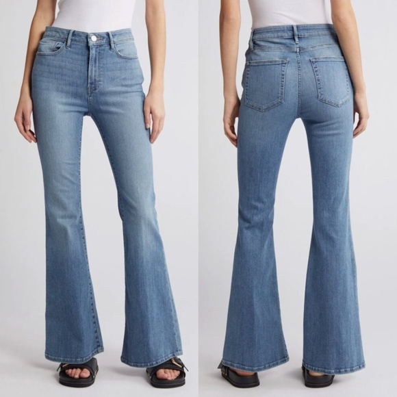 Frame Denim | Jeans | Frame Denim Le Easy Flare In Anastasia | Poshmark